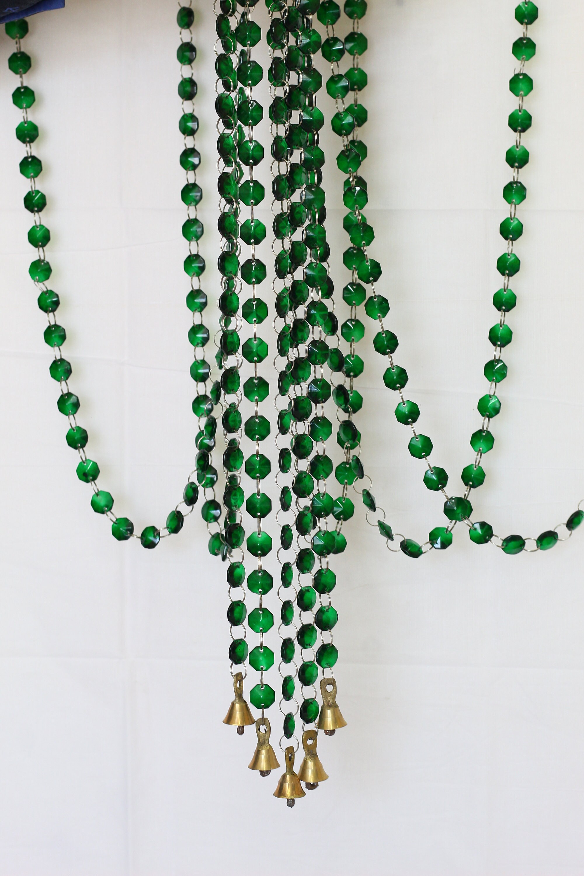 Indian Bohemian Curtain, Glass Crystal String, Gift for Home Decor ...