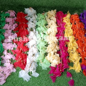 INDIAN Lari Fabric Strings for Decoration, Party Backdrop, Gift for ...