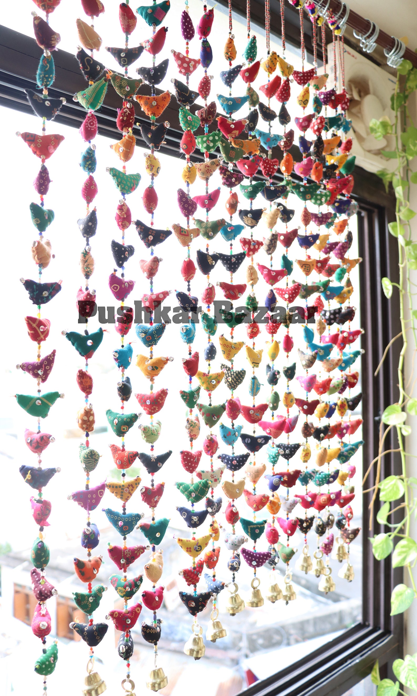 Indian Prosperity Hens Hand-made Hanging Strand of Chickens ...