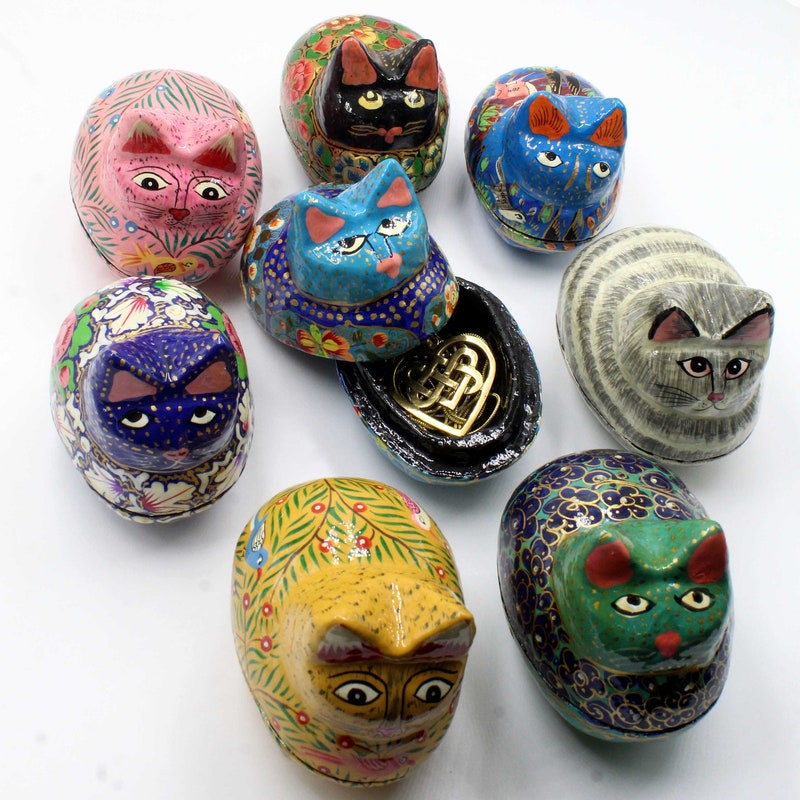 Paper Mache Boxes - Etsy