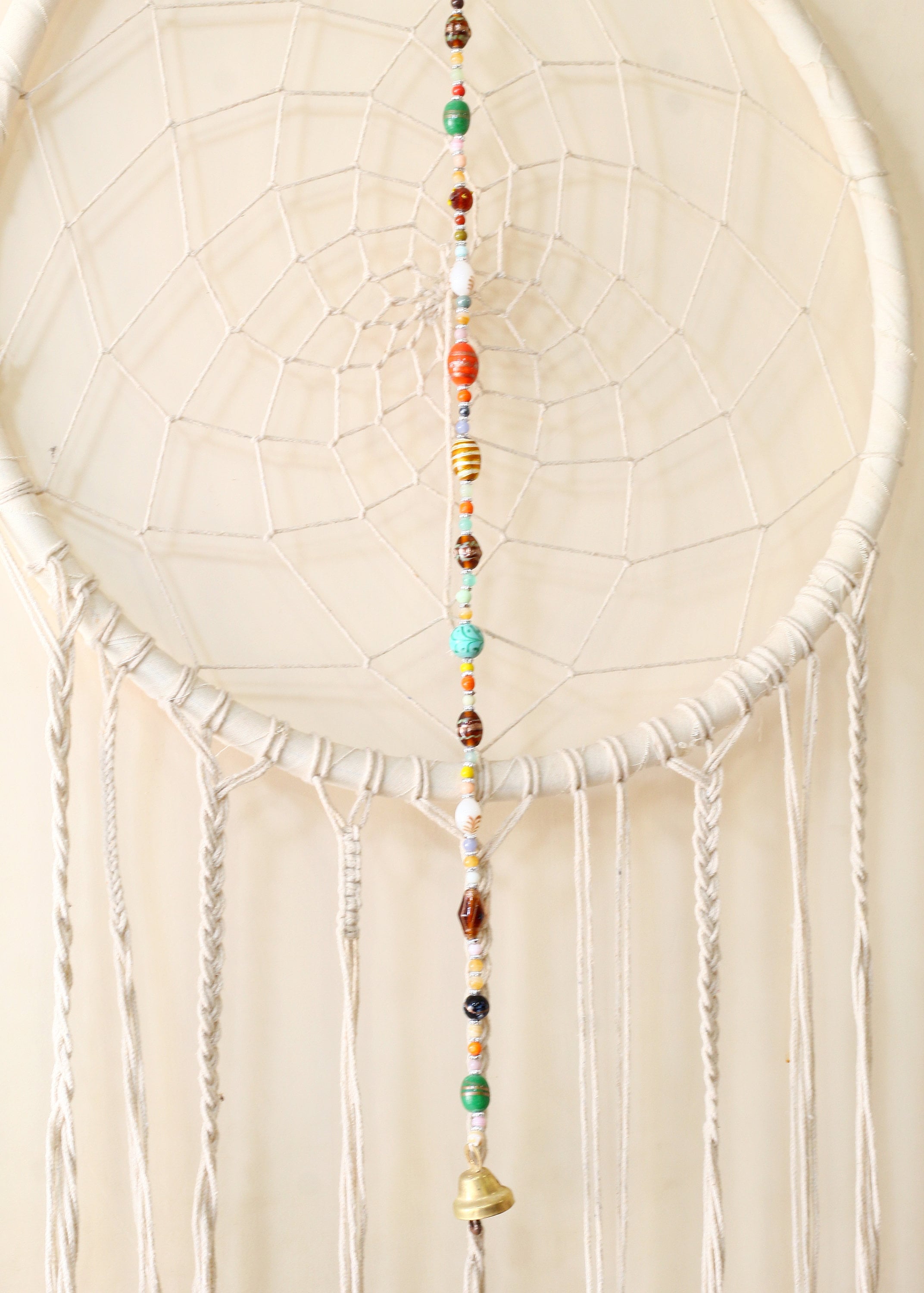 Bohemian Hippy Beaded Curtain for Doorways Multicolour Glass Beads ...