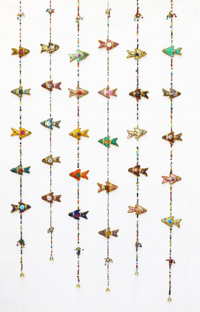 INDIAN HANGING Decoration Fish Wall Door Window Hanging Tota - Etsy
