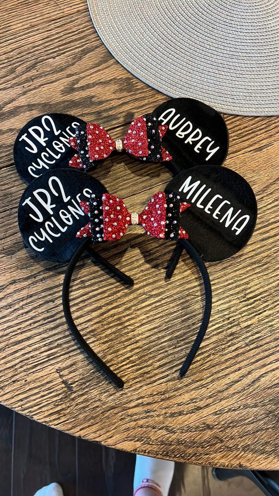 Cheer Mickey Ears - Etsy