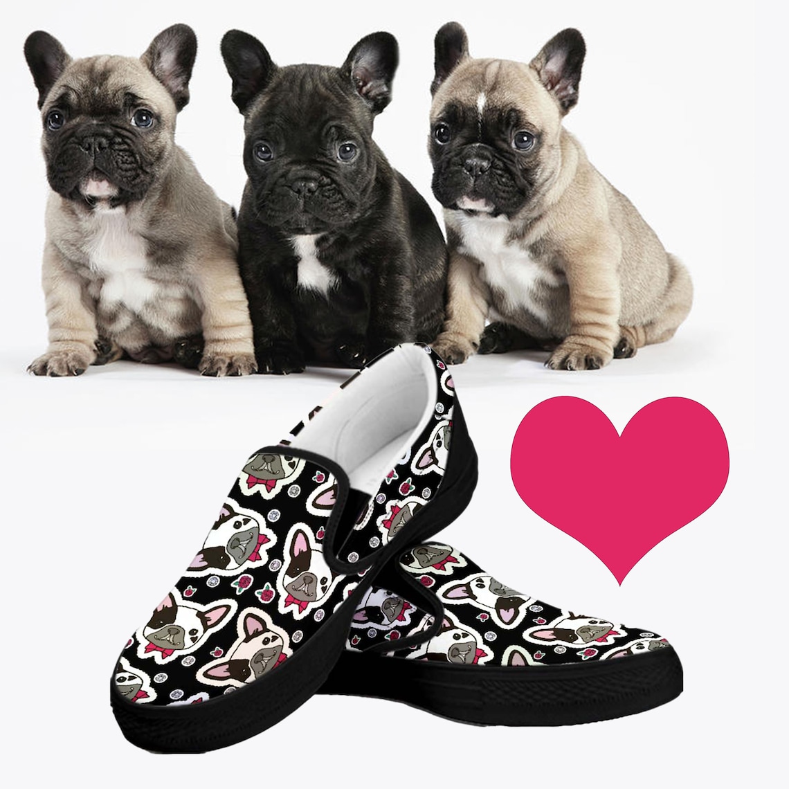 French Bulldog Apparel Frenchie Lovers Graphic French Bulldog Faces ...