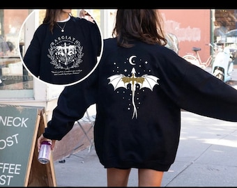 Fourth Wing Merch Basgiath College Sweater Fourth Wing Gift Booktok ...