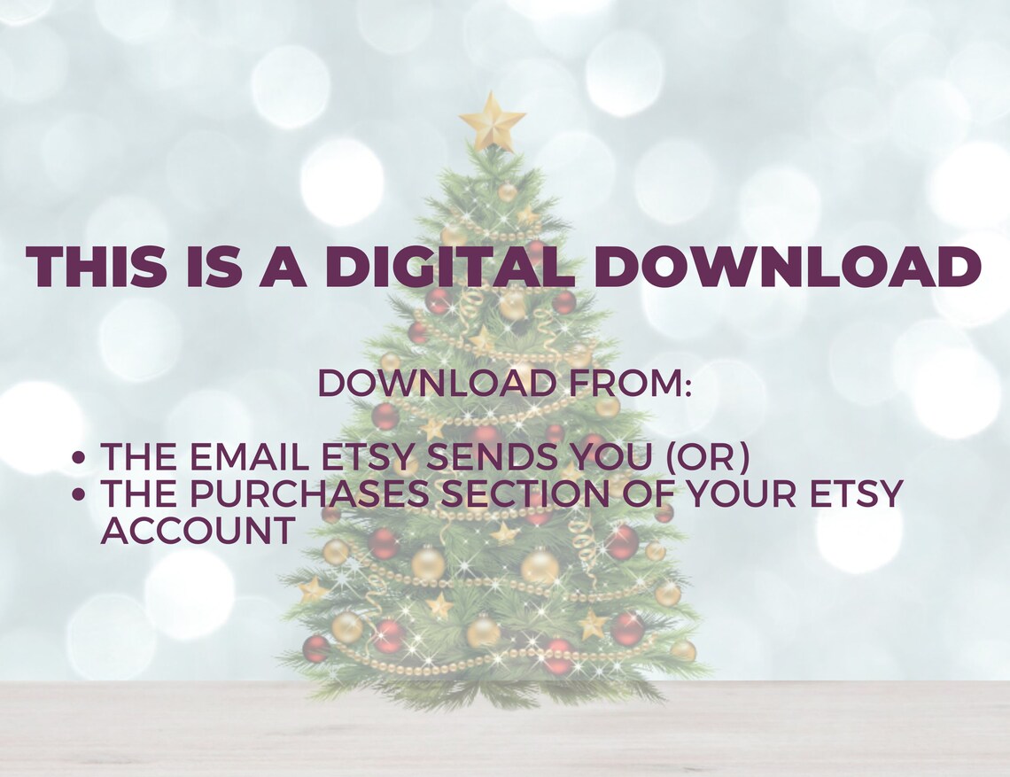 Christmas Wish List PDF Printable Vintage Santa Claus Wish List - Etsy