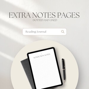 Digital Reading Journal, Reading Journal Digital, Reading Journal for ...