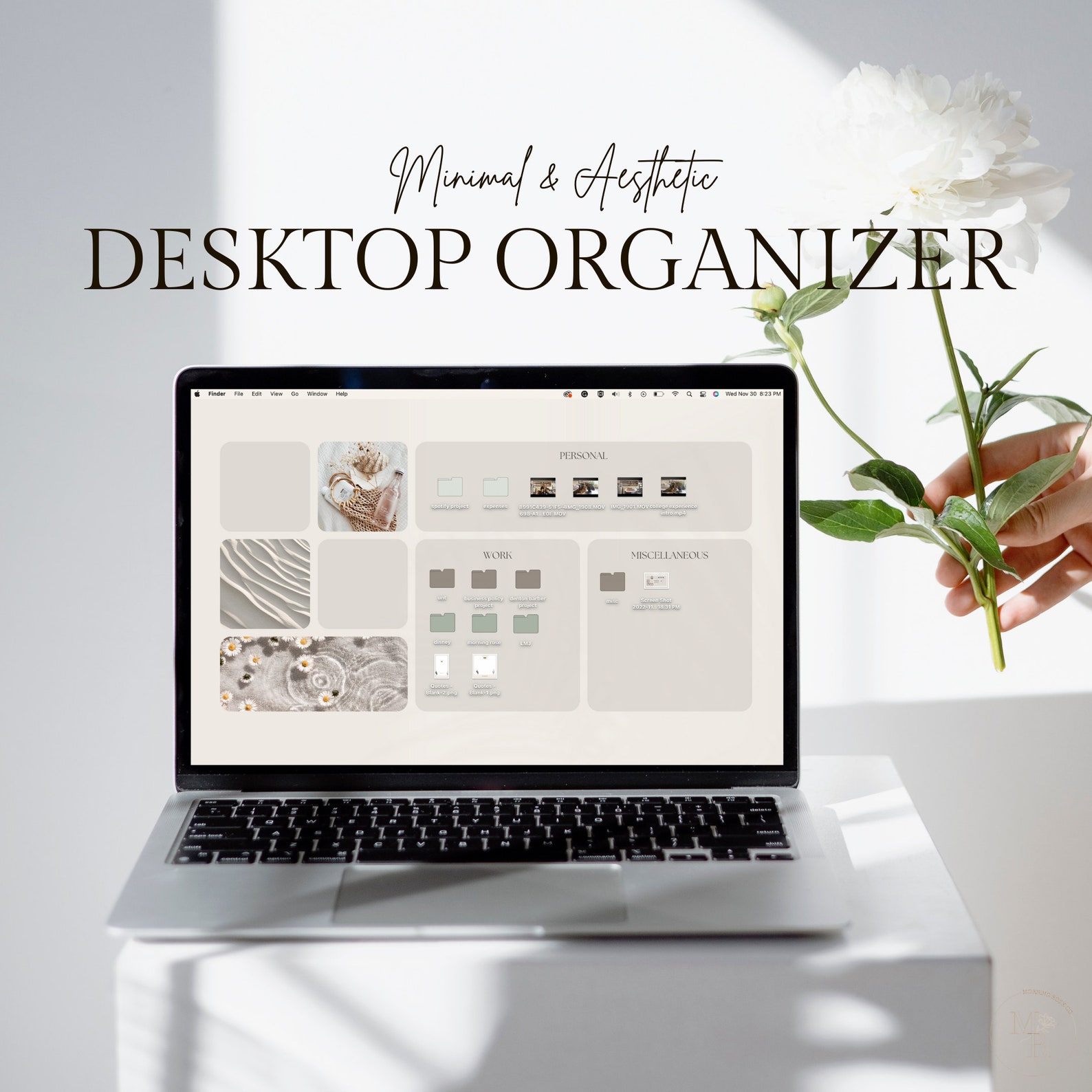 Desktop Wallpaper Organizer, Desktop Organizer 2025, Desktop Organizer ...