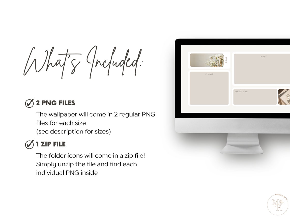 Desktop Organizer Wallpaper, MacBook Desktop Wallpaper, Minimalist ...