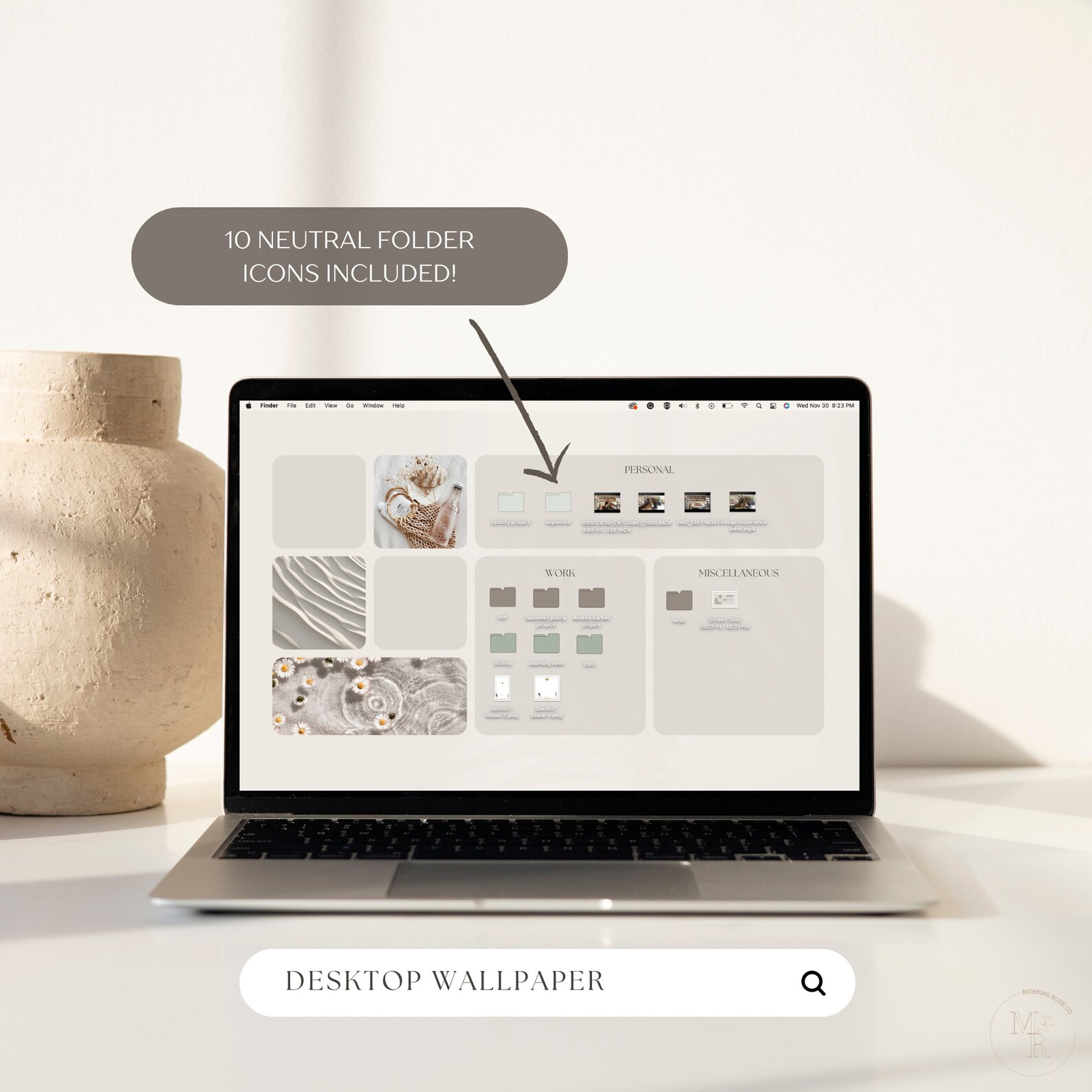 Desktop Wallpaper Organizer, Desktop Organizer 2025, Desktop Organizer ...