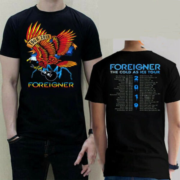 Foreigner Tour T Shirt - Etsy