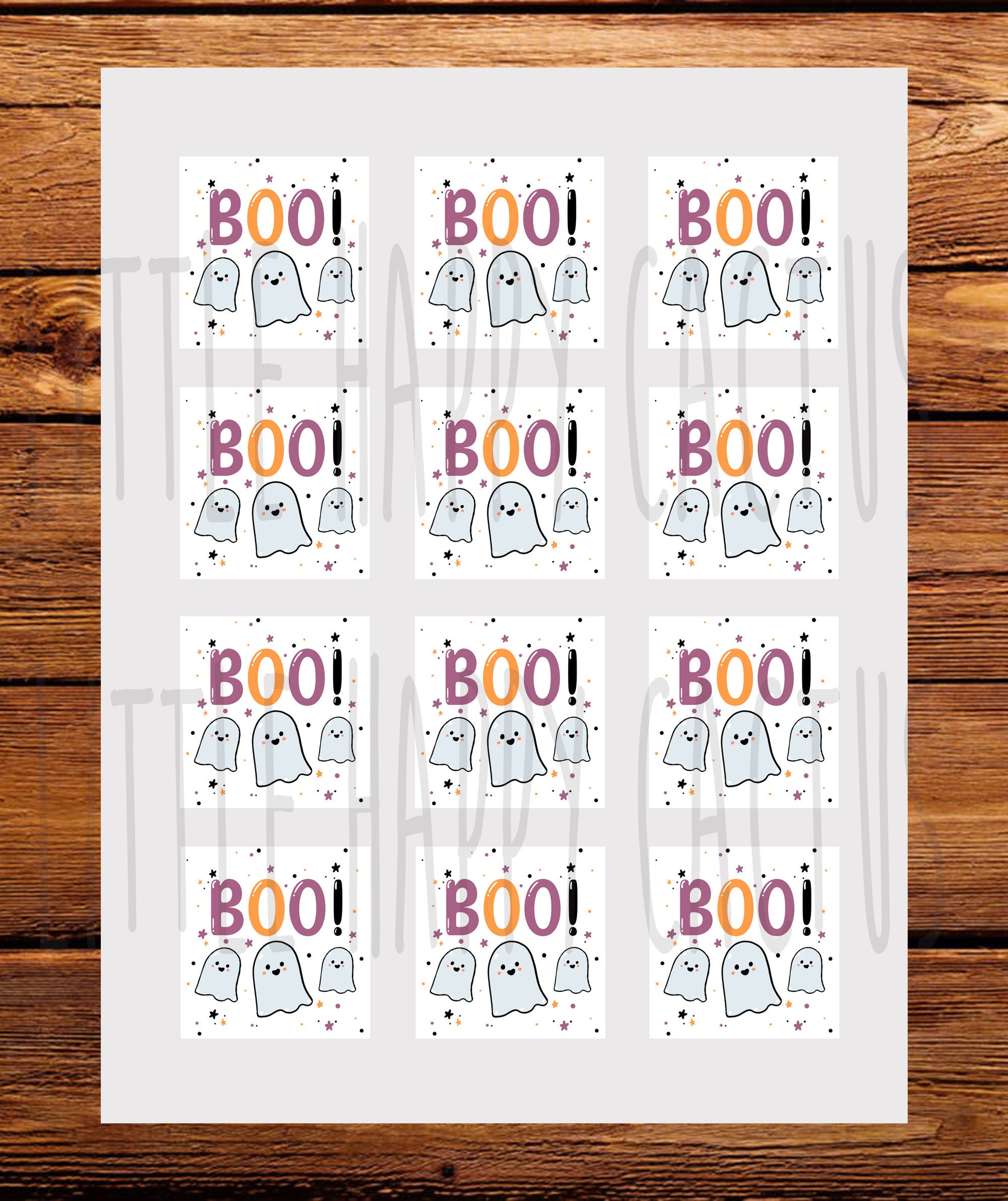 Printable Halloween Tag, Halloween Cookie Tag, Cookie Tag, Halloween ...