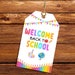 Its Going to Be a Sweet School Year Tag, Printable Back to School Tag ...