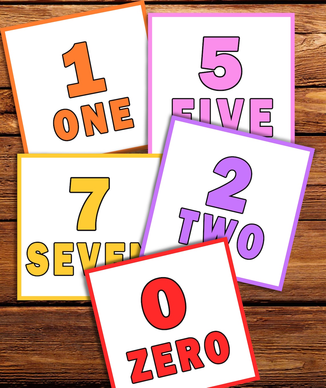 Classroom Printable, Numbers, Homeschool Learning, Numbers Wall Art ...