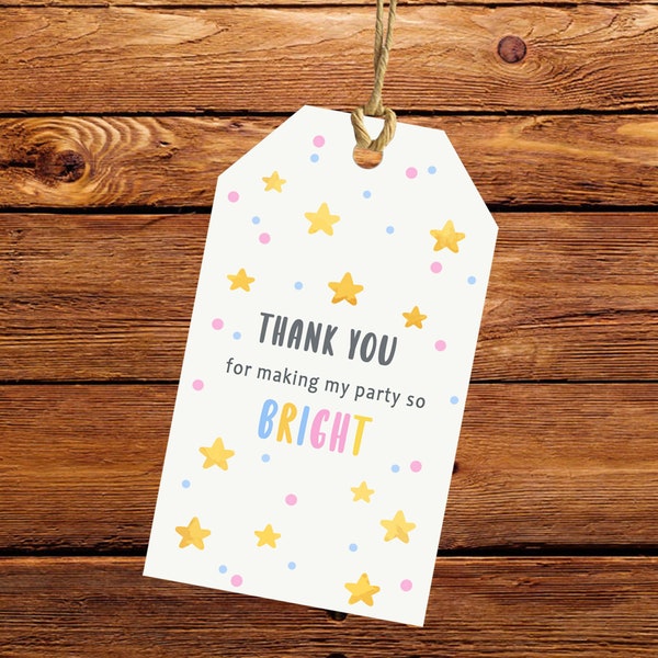 Party Favor Tags - Etsy