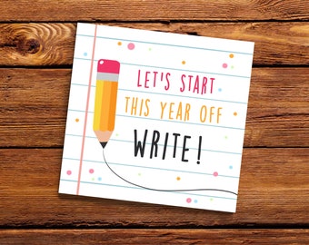 Back to School Printable Welcome Back Let's Start the - Etsy