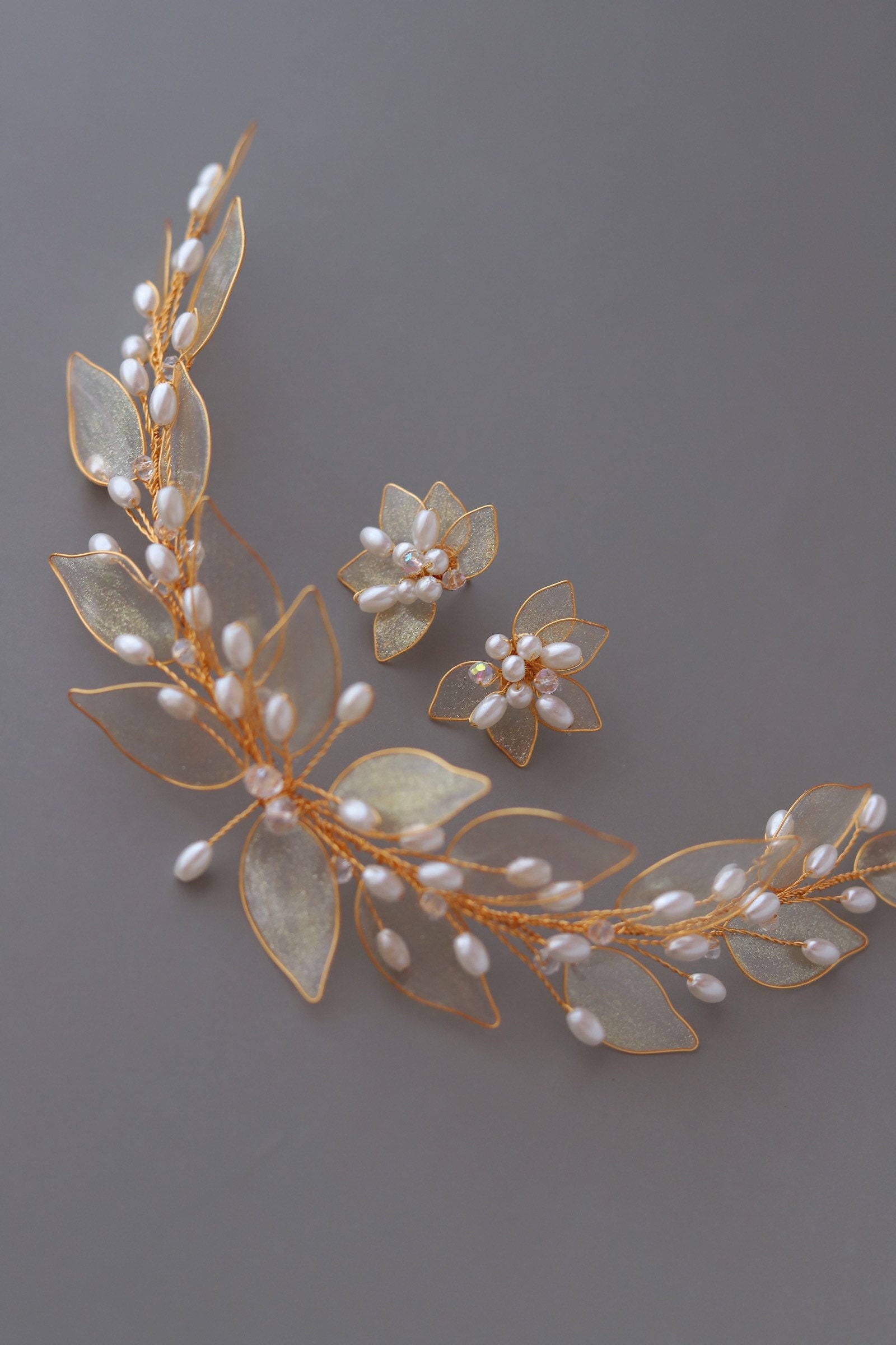 Gold Hair Vine Bridal Hair Vine Gold Wedding Hair Vine - Etsy