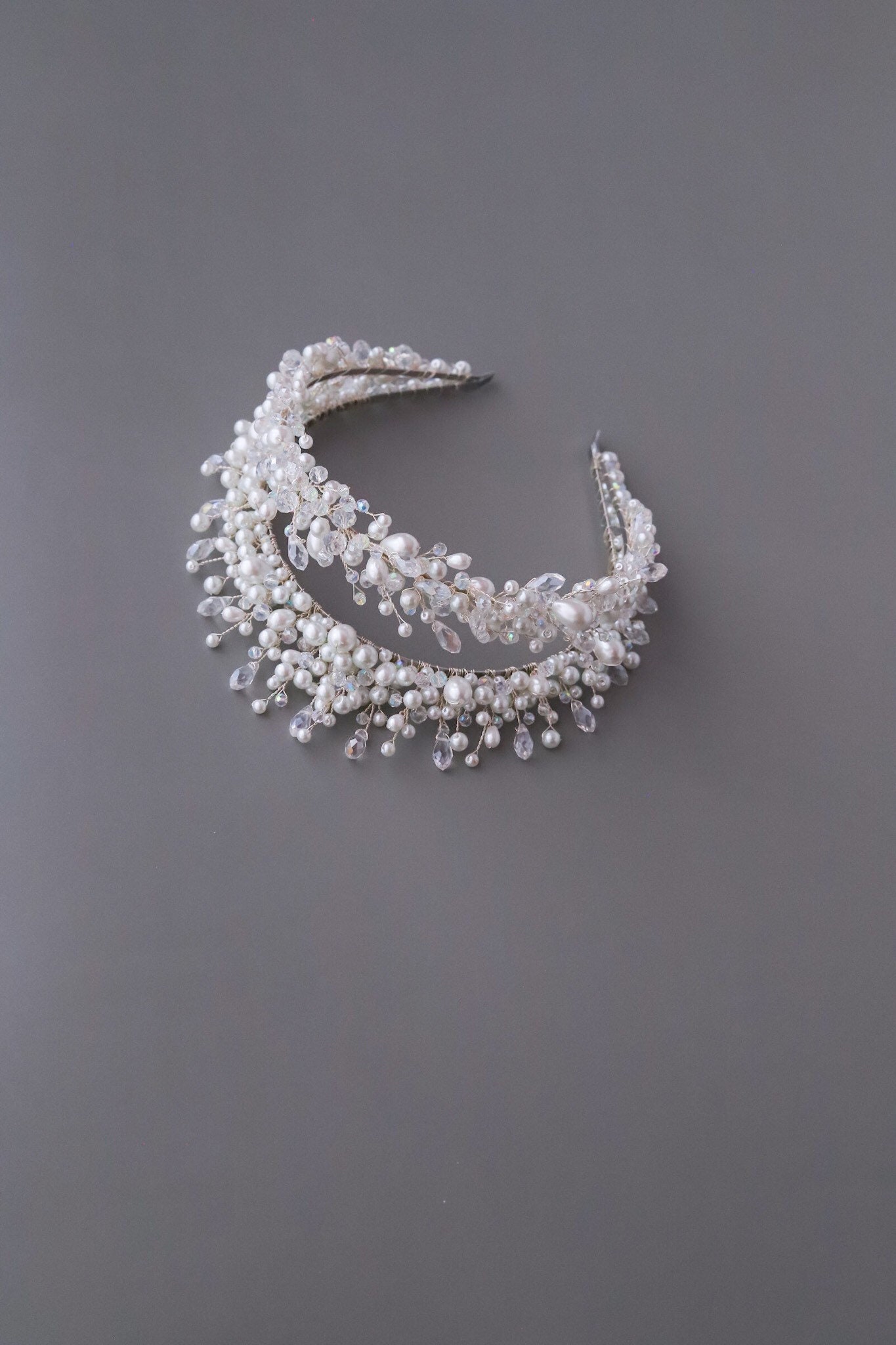 Pearl Headband Pearl Bridal Headband Pearl Headband Wedding - Etsy