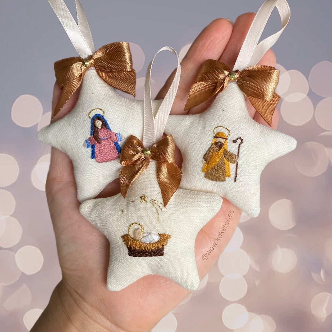 Christmas Embroidery Pattern / Hand Embroidery Pattern / - Etsy