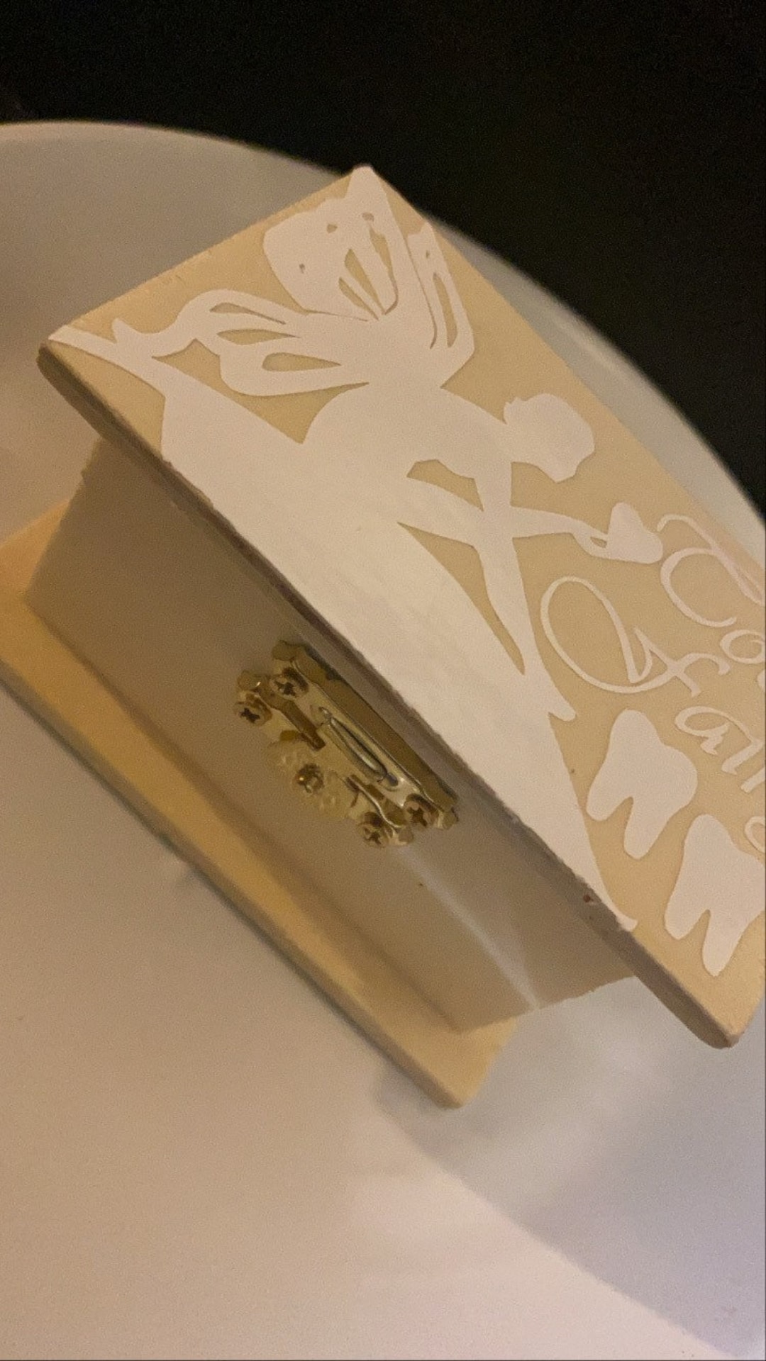 Tooth Fairy Baby’s First Tooth Treasure Keepsake Chest & Vile - Etsy