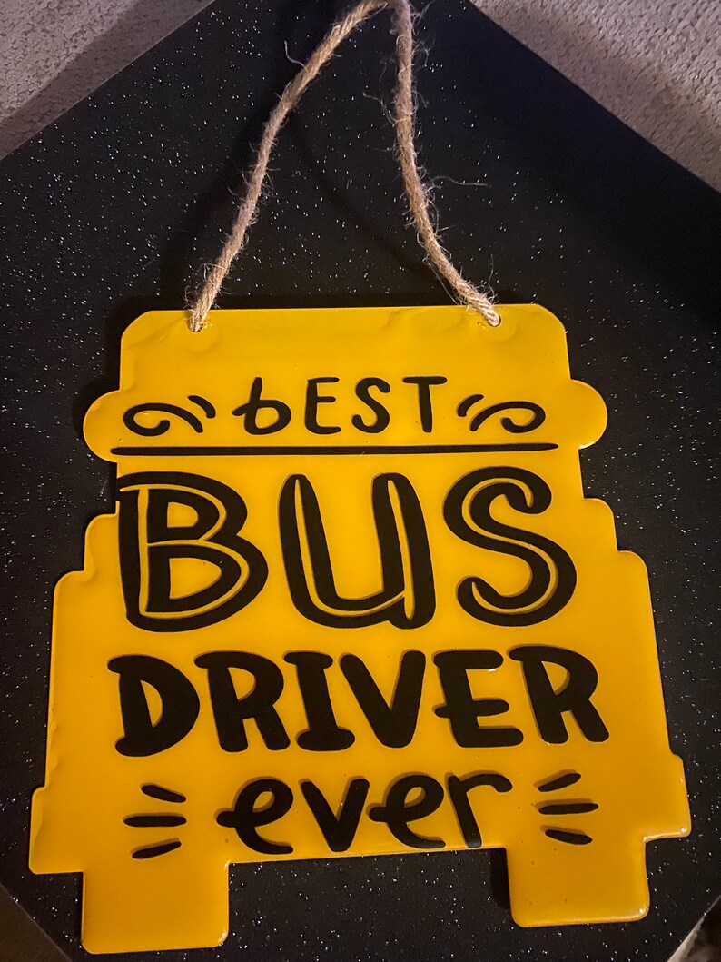 Schoolbus Driver Appreciation Plaques Wall Hangings - Etsy