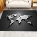 World Map Map Rug Rugs Bedroom World Map Rug Area Rugs - Etsy