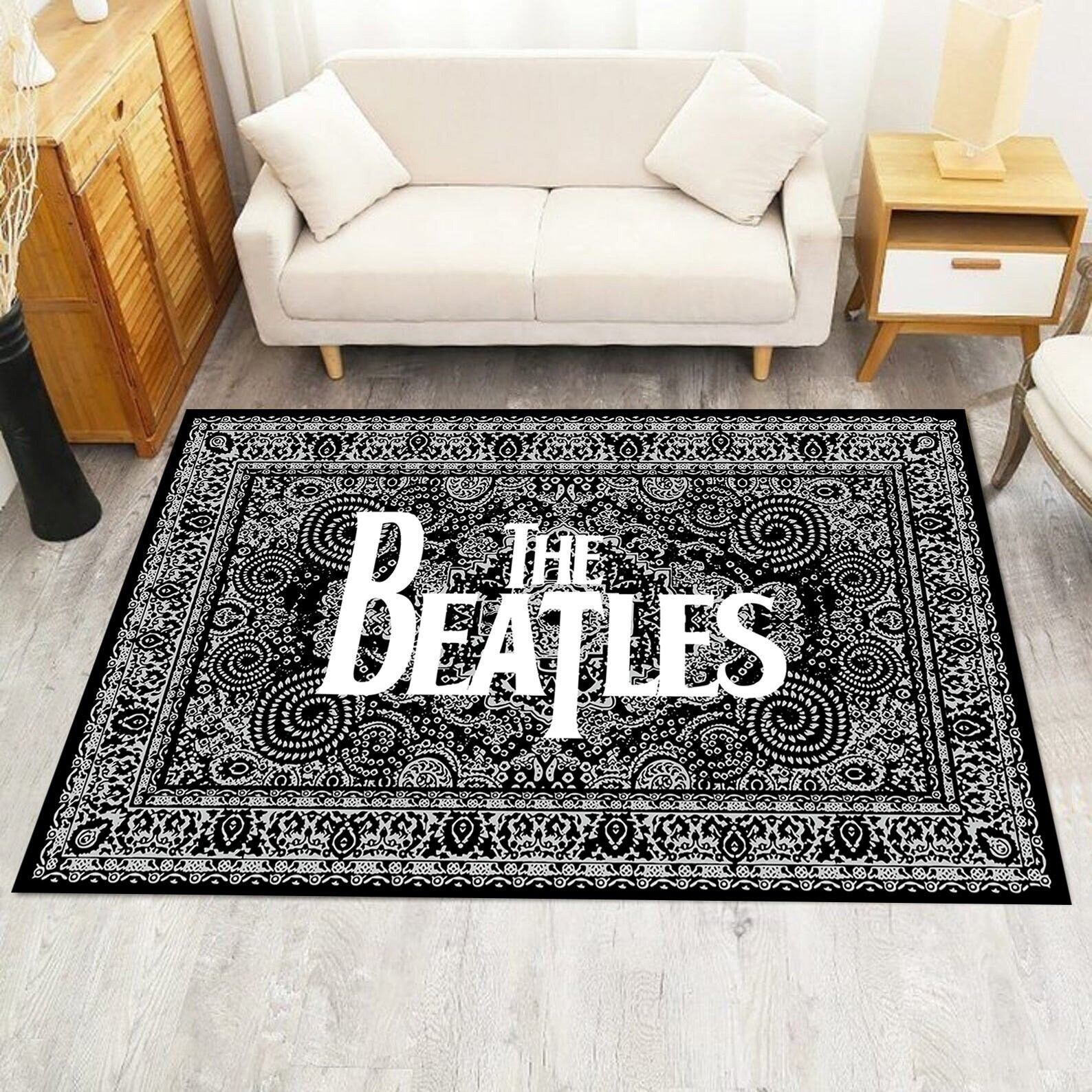 The Beatles Home Decoration Rug Beatles Rug Living Room - Etsy