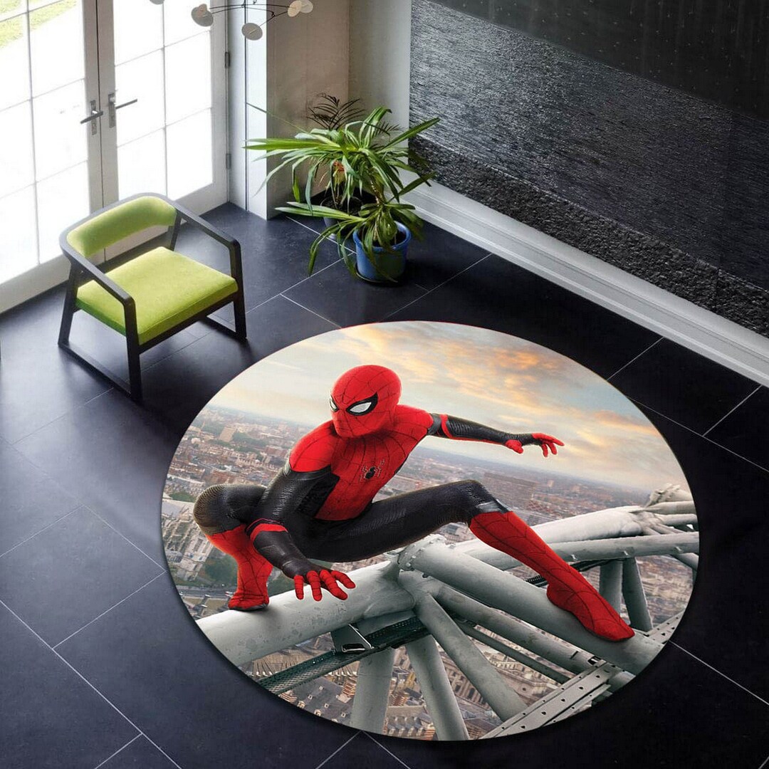 Boys Room, Spiderman Bedroom Decor, Spiderman Gifts, Themed Rug ...