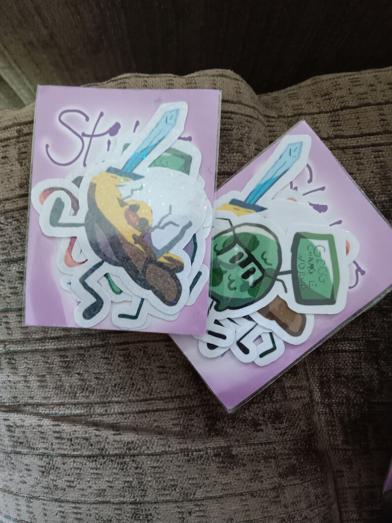 Mi Huevos QSMP Egg Stickers - Etsy