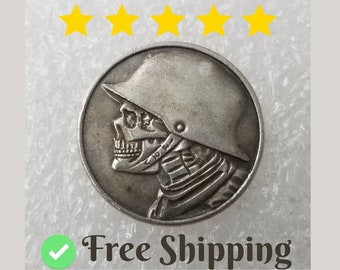 Head Tails Flip Coin - Etsy