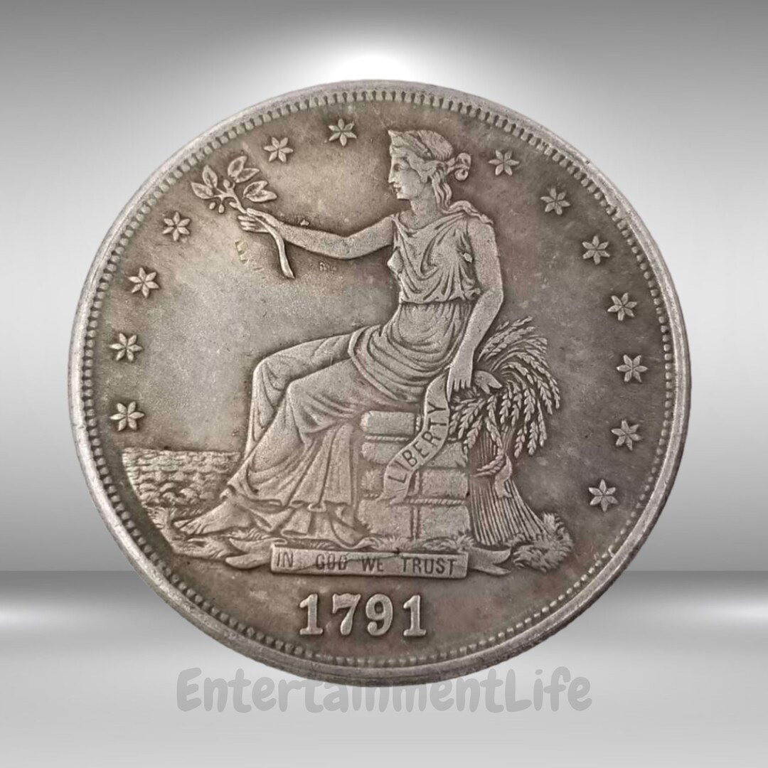 One Dollar 1791 USA Liberty Commemorative Coin Challenge - Etsy