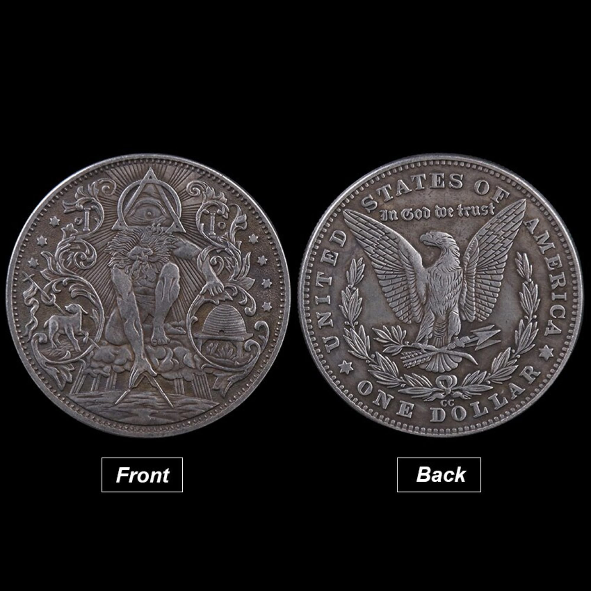 Dollar Coin Front And Back