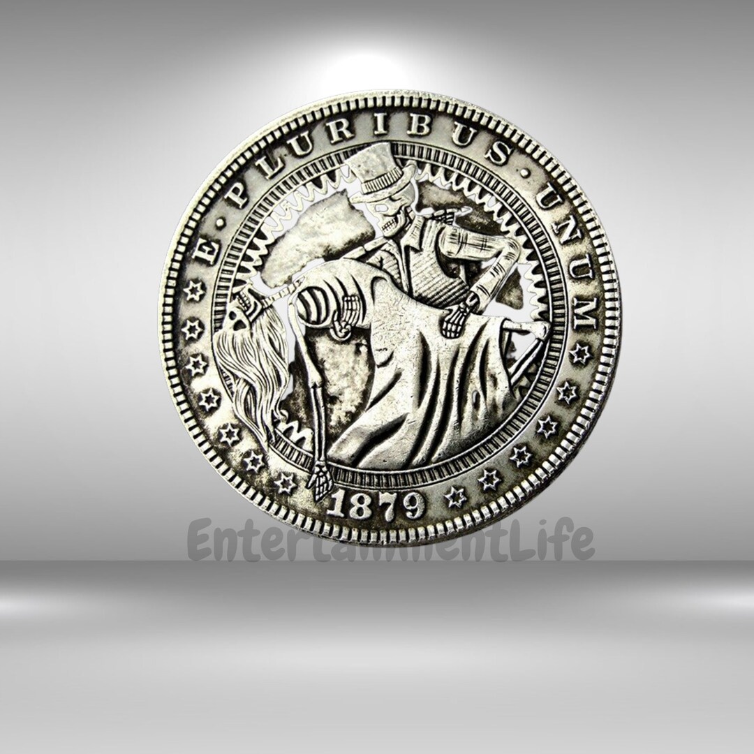 HOBO NICKEL Hobo Coin Skeletons Dance Coin Collectible - Etsy