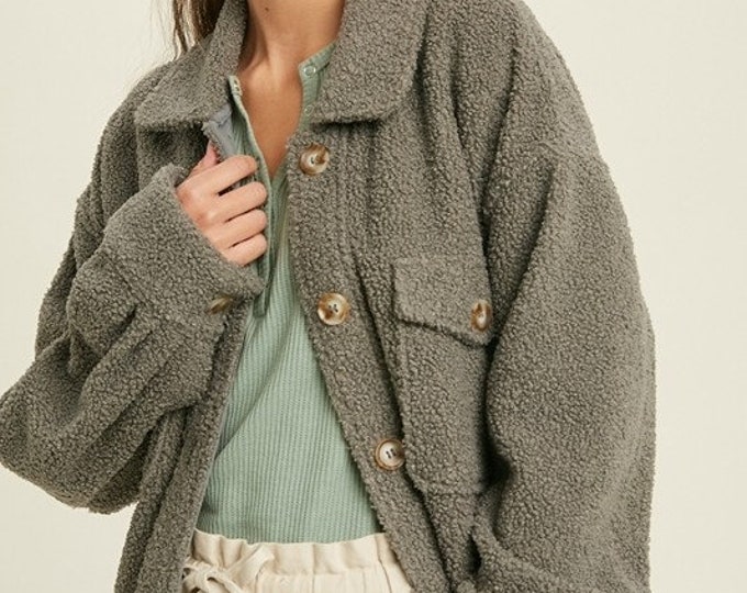 Cozy in Carolina Teddy Jacket - Etsy