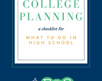 The College Planning Toolkit: High School Prep Edition - Etsy