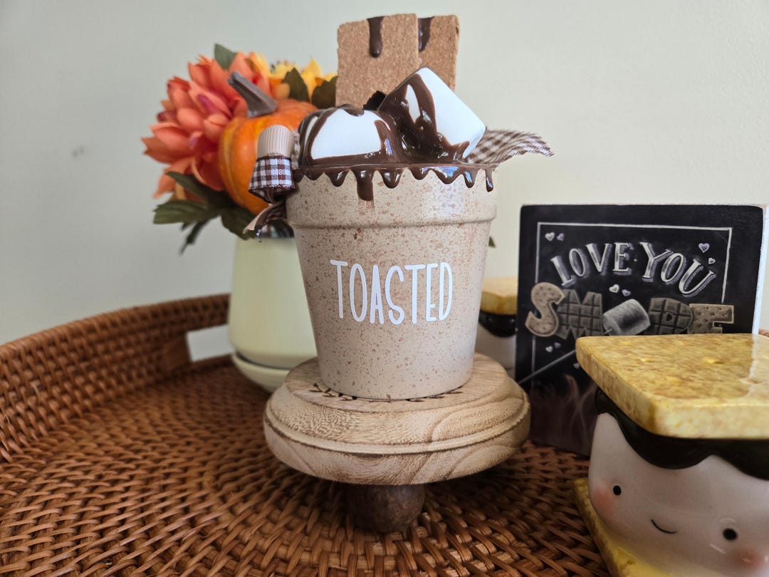 Smore Mini Pot/farmhouse Décor/tier Tray Decorations/smores/smore ...