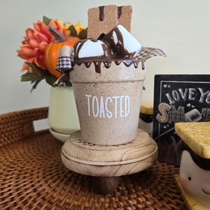 Smore Mini Pot/farmhouse Décor/tier Tray Decorations/smores/smore ...