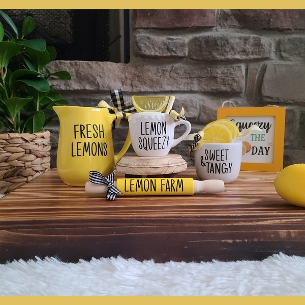 Lemon Decor - Etsy