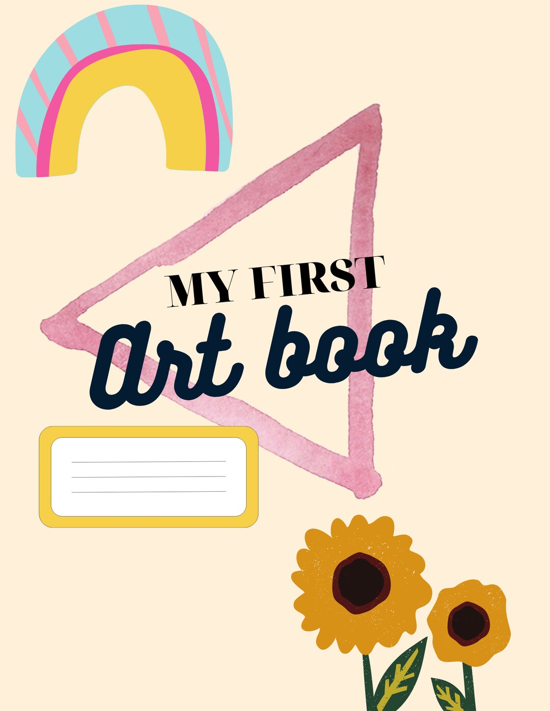 My First Art Book - Etsy