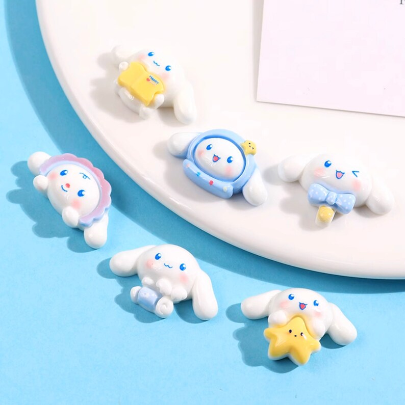 Mixed Sanrio Cute Resin Charm Random Cartoon Slime Charm, Flatback ...