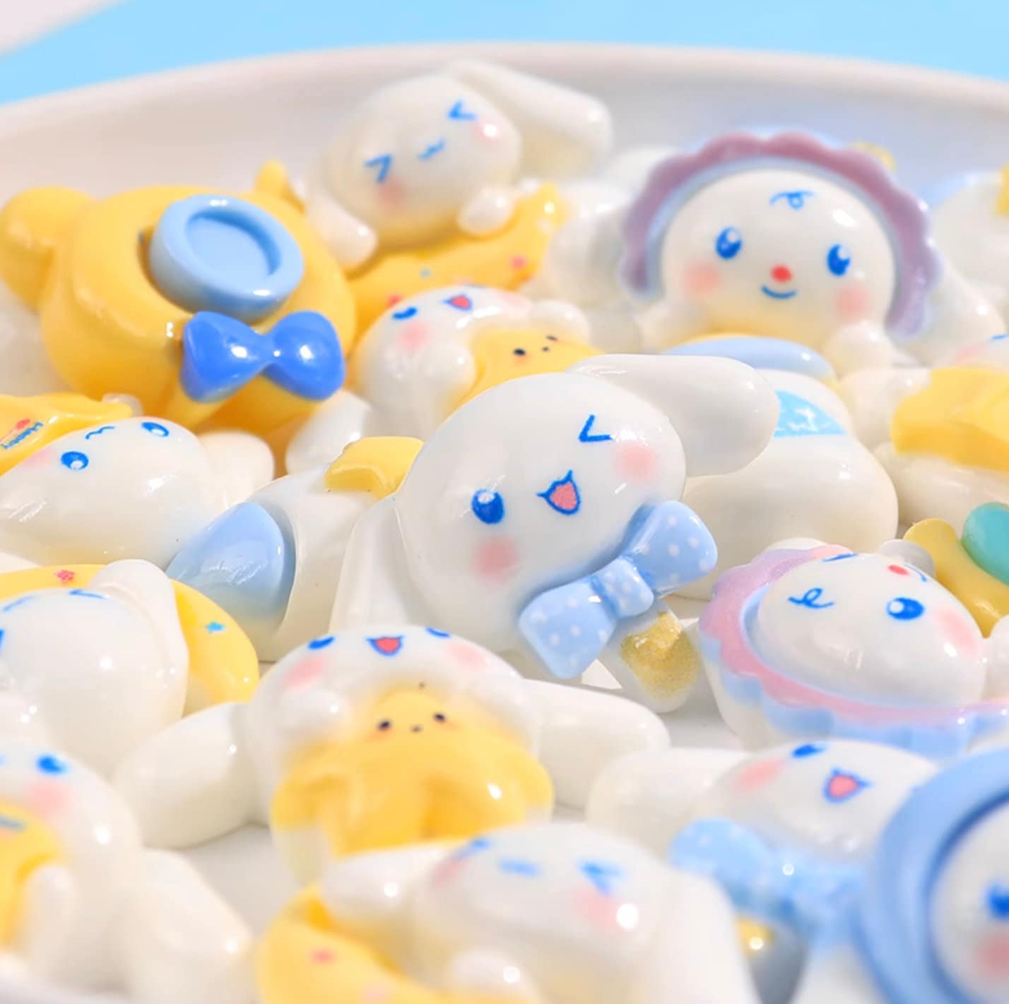 Mixed Sanrio Cute Resin Charm Random Cartoon Slime Charm, Flatback ...