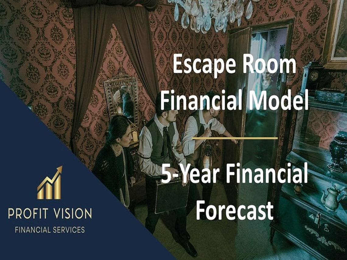 Escape Room Financial Model 5 Year Forecast - Etsy
