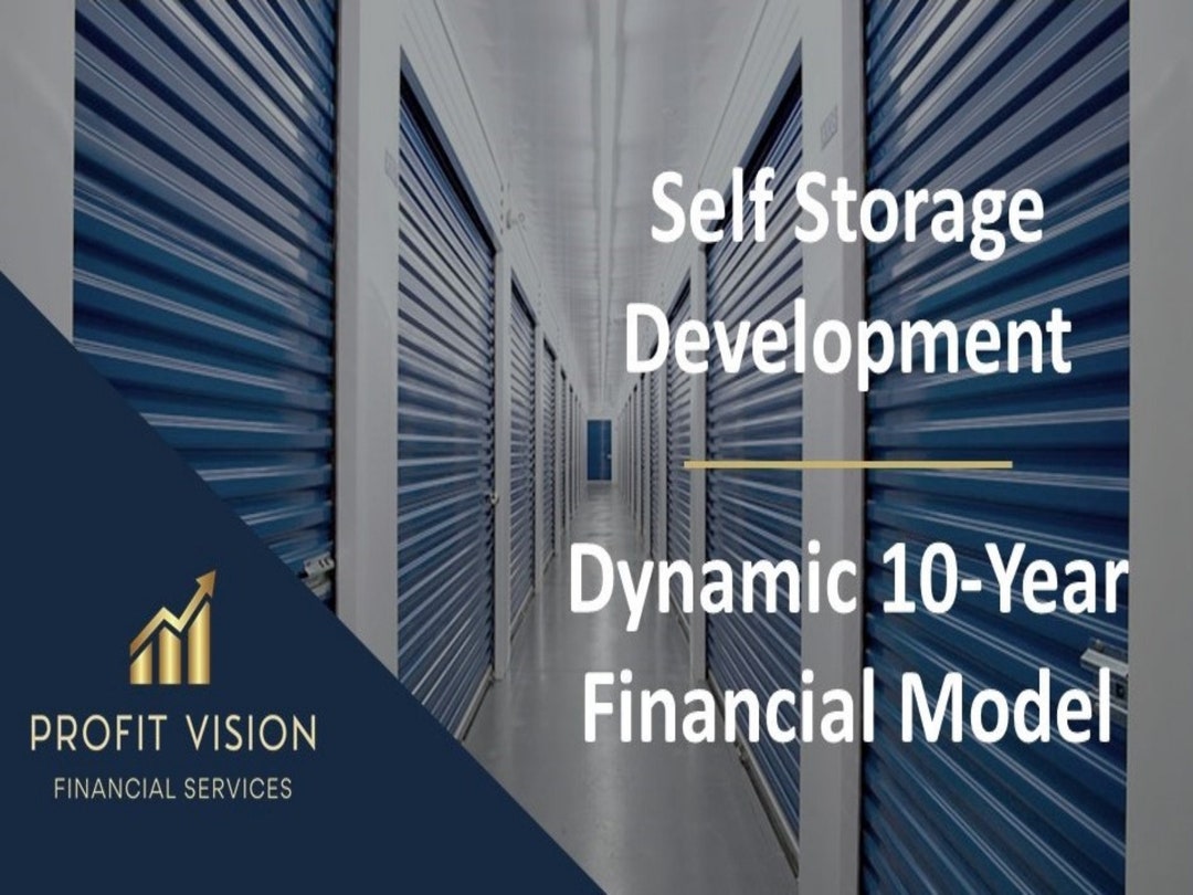 Self Storage Financial Model development, Operation, & Valuation - Etsy