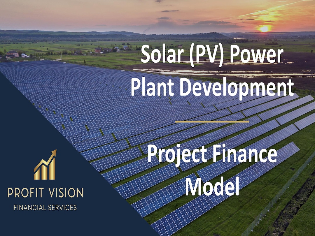 Solar (PV) Power Plant - Project Finance Model - Etsy