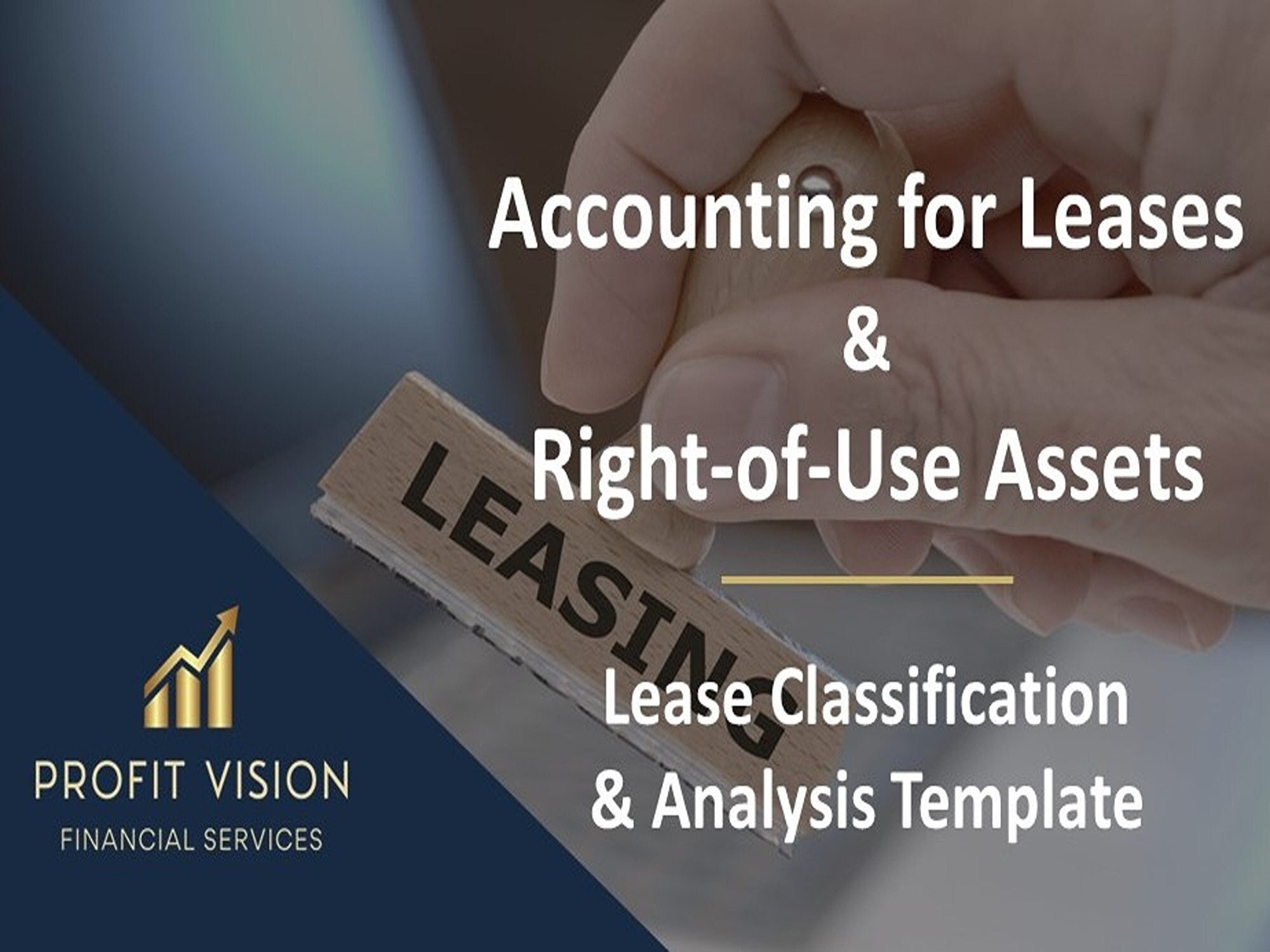 Accounting for Leases & Right-of-use Assets Template - Etsy