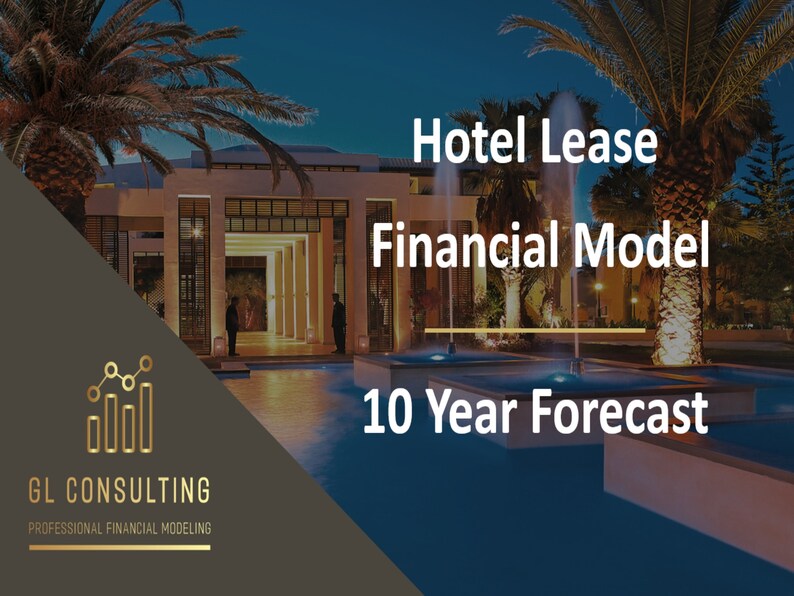 Hotel Lease Financial Model 10 Year Forecast Accommodation | Etsy