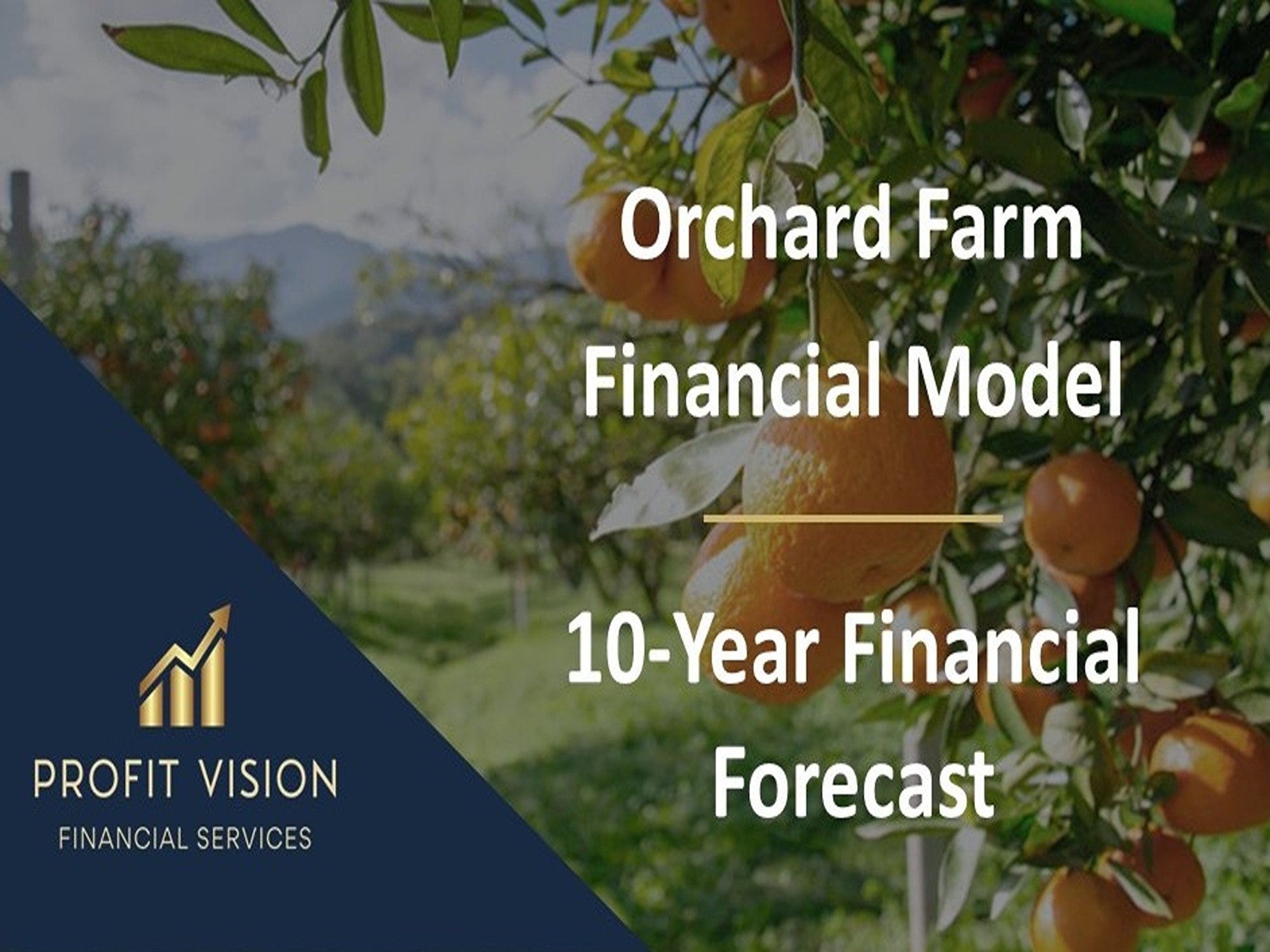 Orchard Farm Financial Model – Dynamic 10 Year Forecast - Etsy