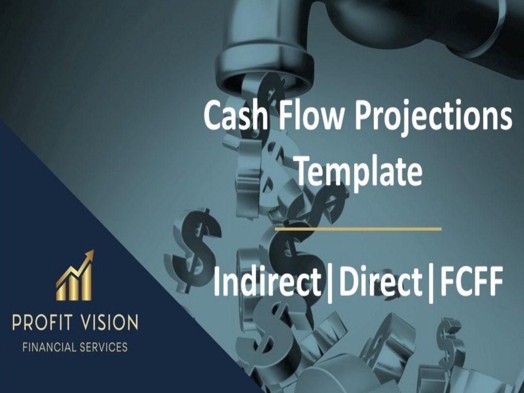 Cash Flow Projections Template - Direct, Indirect & FCFF Methods - Etsy