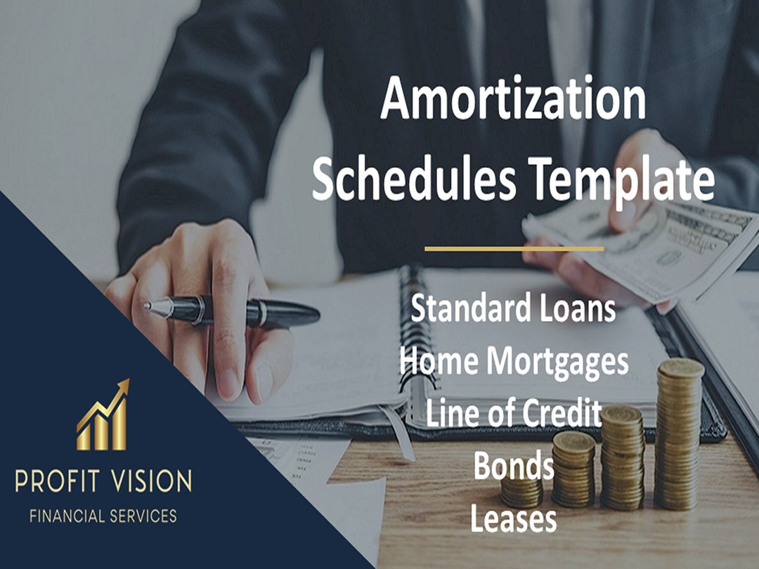 Amortization Schedules Template (loans, Mortgages, LC, Bonds, Leases ...