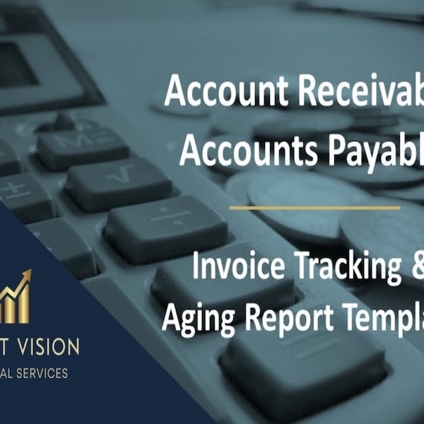 Accounts Receivable Excel Tracker - Etsy Accounts Receivable Excel Tracker - Etsy